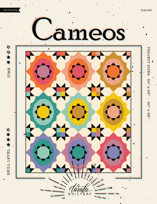 Cameos PDF Pattern – Taralee Quiltery